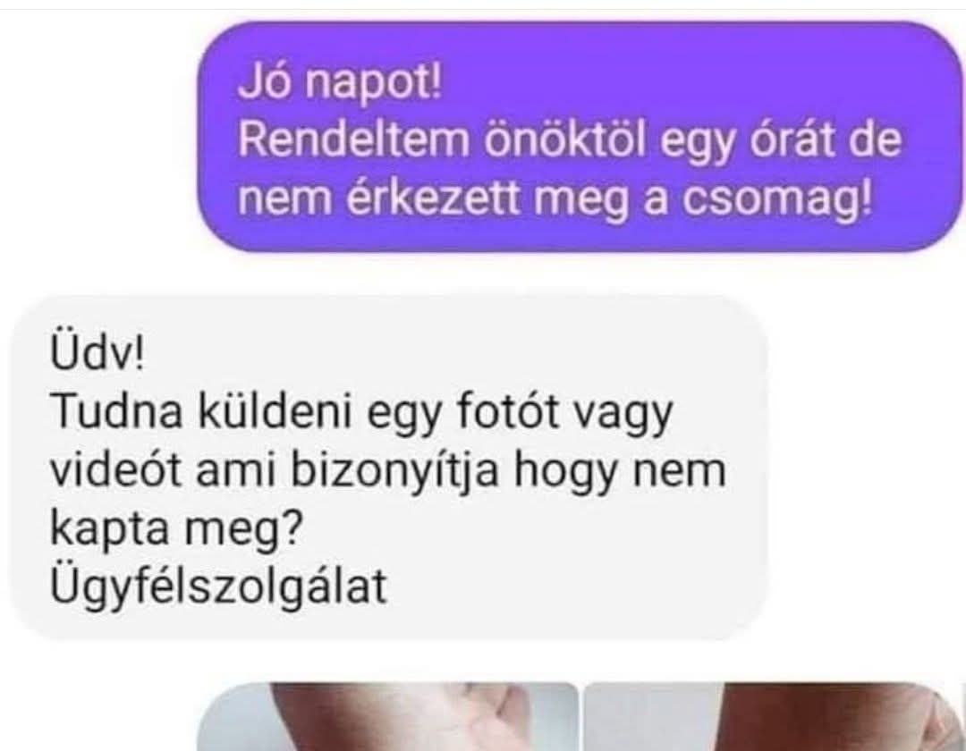 Rendeltem egy órát de…